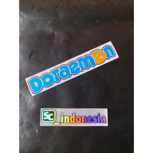 Jual STIKER CUTTING TULISAN DORAEMON | Shopee Indonesia