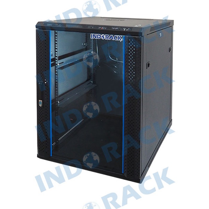 Jual INDORACK Rack Server Wallmount Rack 15U 700mm Single Door WIR7015S ...