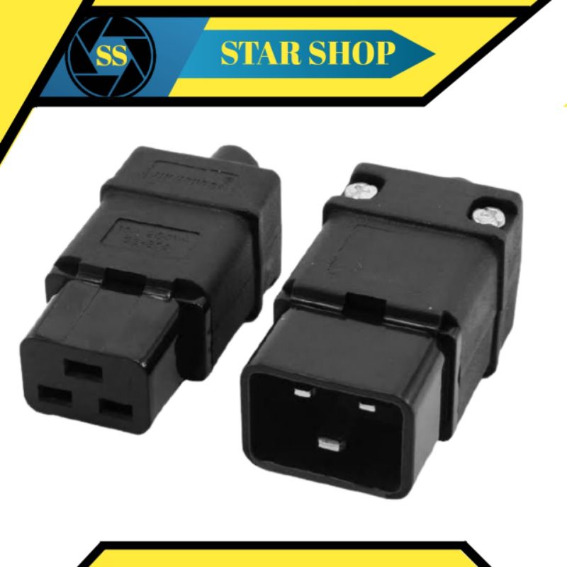 Jual Jack Ups /socket ups/kepala ups/konektor kabel ups | Shopee Indonesia