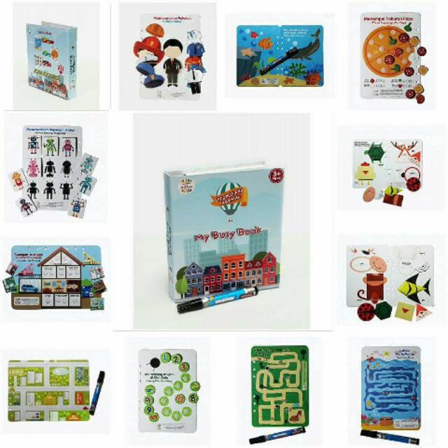 Jual MY BUSY BOOK (SUDAH PESANAN) | Shopee Indonesia