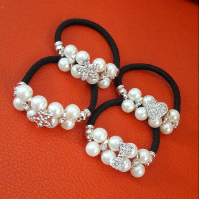 Jual Karet rambut mutiara | Shopee Indonesia