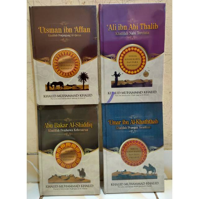 Jual BUKU PAKET SERI KHALIFAH KHALID MUHAMMAD KHALID/KISAH PARA ...