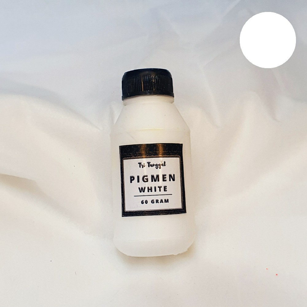 Jual PIGMEN 60GR WHITE Putih Pewarna Sablon Pigment Color Bundle ...