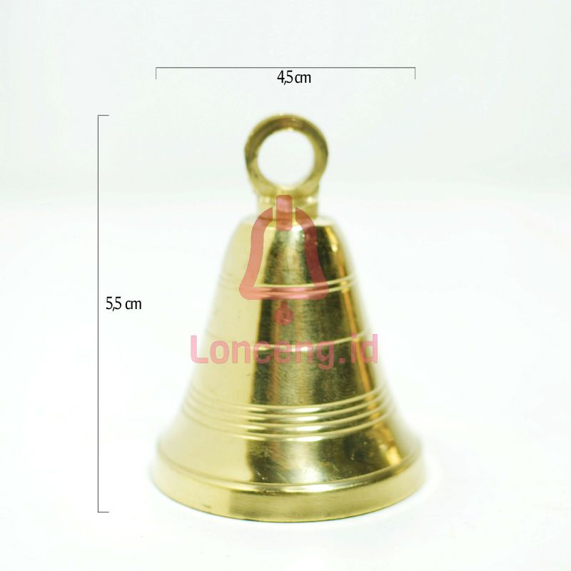 Jual Lonceng Kuningan Eksklusif dengan Finishing Polish Emas - Suara ...
