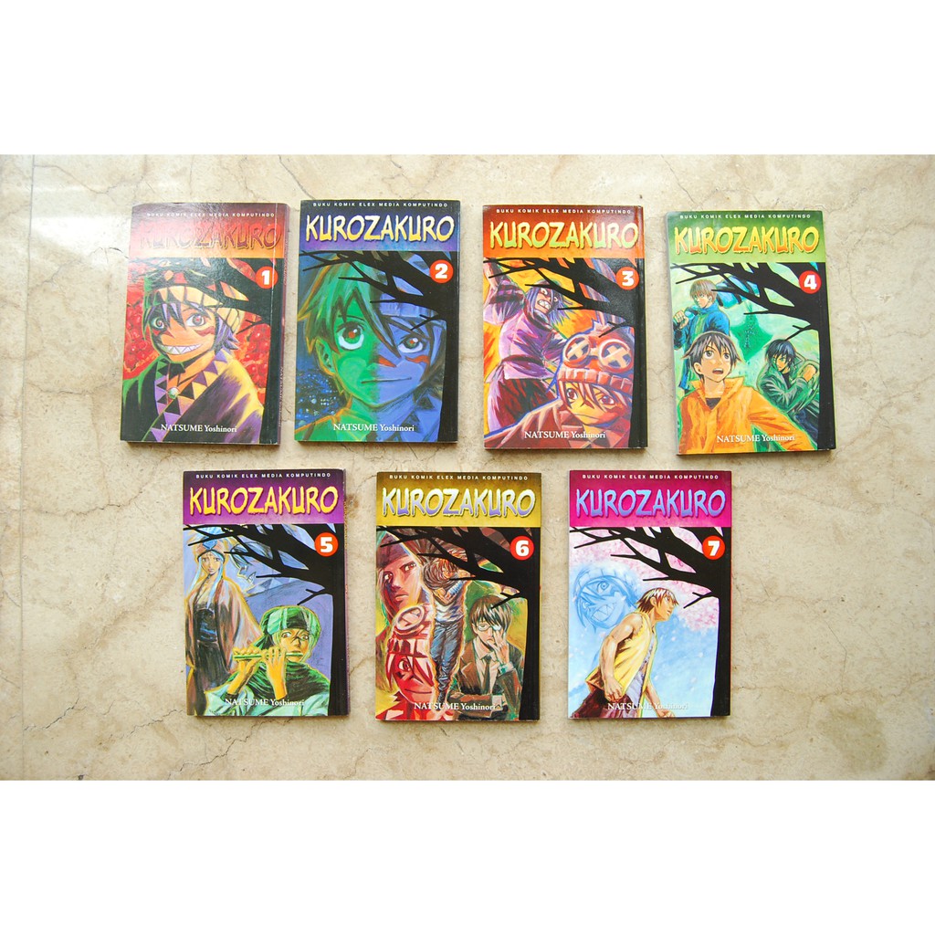 Jual Komik Kolpri Kurozakuro no. 1-7 Tamat (End) | Shopee Indonesia