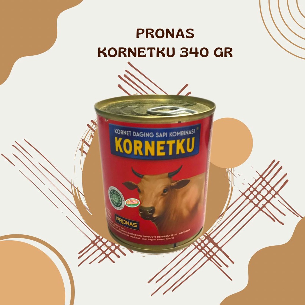 Jual PRONAS KORNETKU CORNED BEEF COMBINATION 340G | Shopee Indonesia