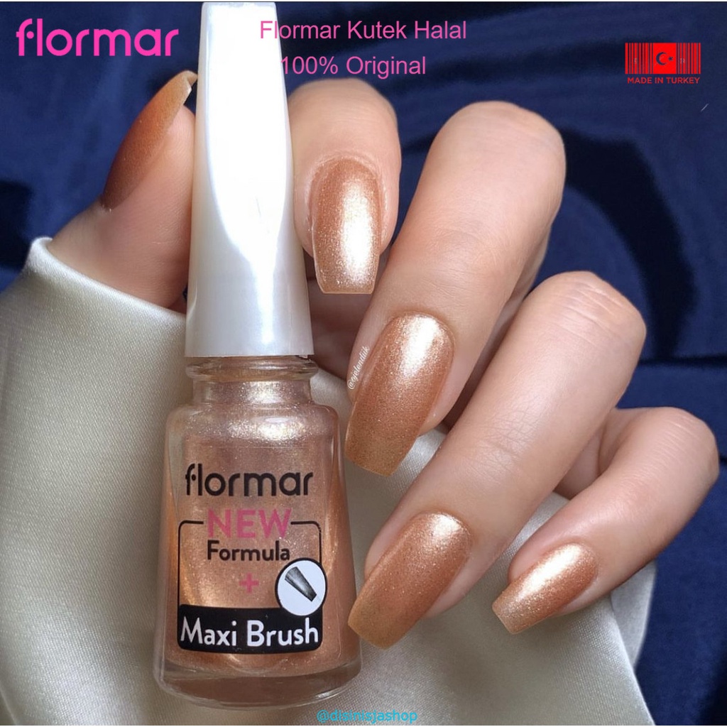 Jual NAIL POLISH FLORMAR PL375 PL387 PL398 PL418 PL459 PEARLY ORIGINAL TURKI - KUTEK FLORMAR ...