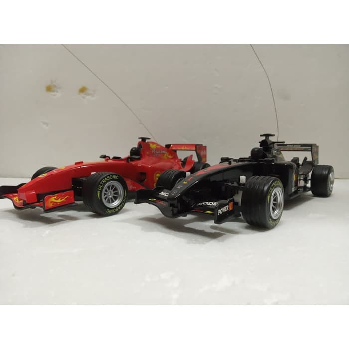 Jual mobil RC formula one merah hitam cowok laki remote control ...