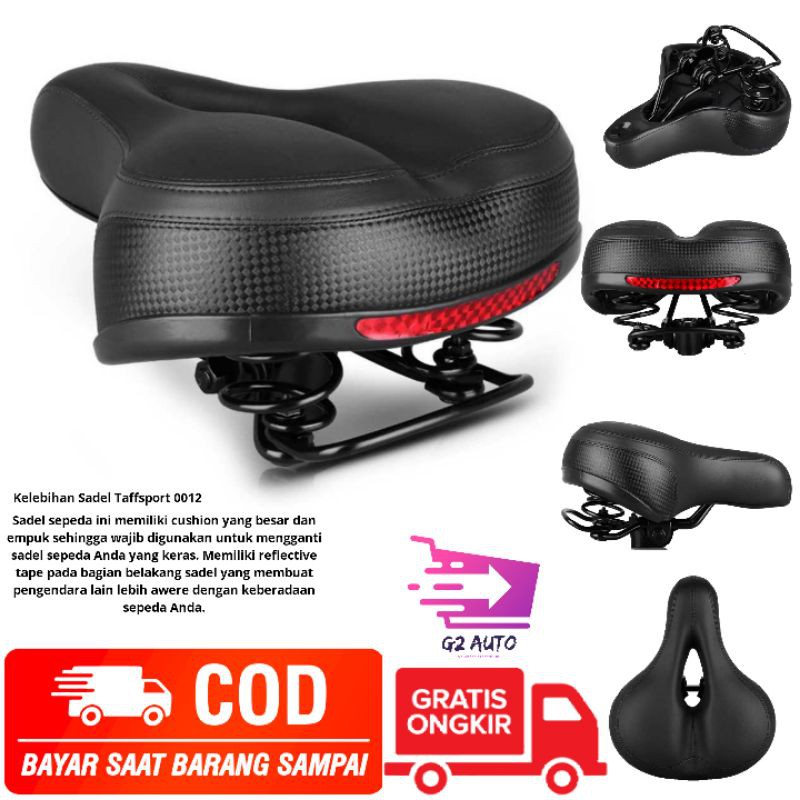 Jual Sadel Sepeda Empuk Spring Shock Absorber - Jok Sepeda lipat ...