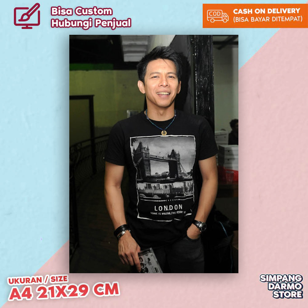 Jual Poster Noah Band Ariel Peterpan Bisa Request Custom gambar sendiri ...
