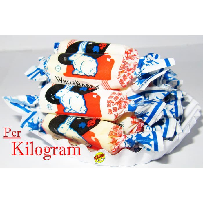 Jual Permen Susu White Rabbit ( Kiloan / Curah ) | Shopee Indonesia