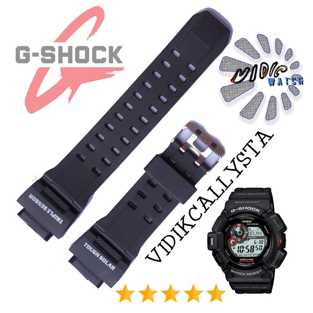 Jual Strap Tali Gshock Rangeman GW 9400 Strap GW-9400 Casio Ragerman ...