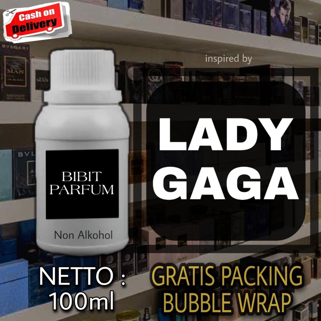 Jual TAHAN LAMA PARFUM LADY GAGA Netto 100ml Parfum Bibit / Fragrance ...