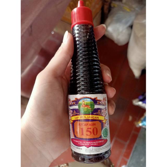 Jual Kecap asin 150 cap menjangan botol plastik kecil 140ml | Shopee ...
