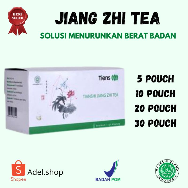 Jual JIANG ZHI TEA ORIGINAL | TEH PELUNTUR LEMAK | Shopee Indonesia