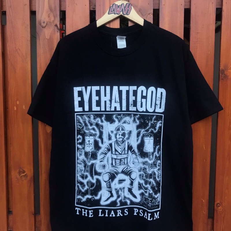 Jual Tshirt Band Original EYE HATE GOD ‘The Liars Psalm’ | Shopee Indonesia