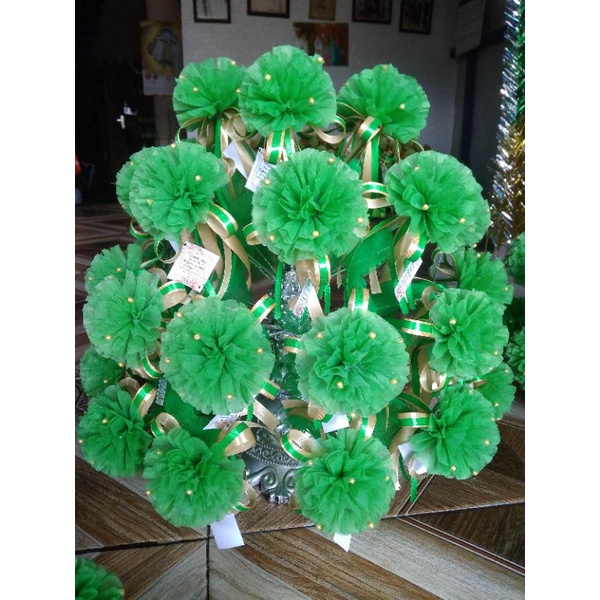 Jual (15pcs)bunga telur pompom/pokok telok/bunga telur/kembang telur ...