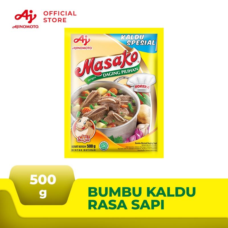 Jual Masako Rasa Sapi 500gr Masako Bumbu Kaldu Penyedap Rasa Sapi ...
