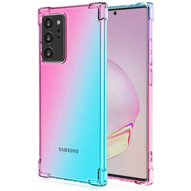 Jual Shock Gradient Case Samsung Galaxy Note 20 Ultra - Rainbow TPU ...