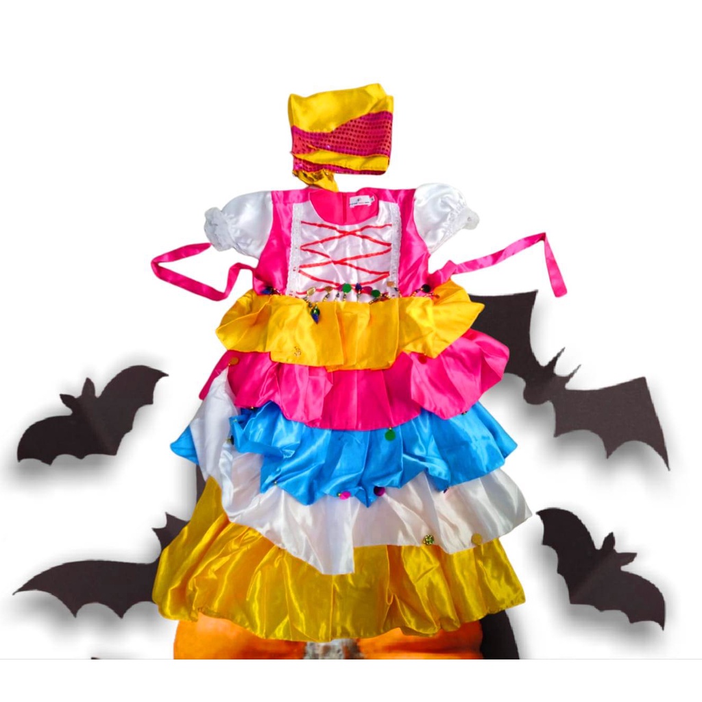 Jual Baju penyihir dan peramal Gipsy Kostum Penyihir Halloween komplit ...