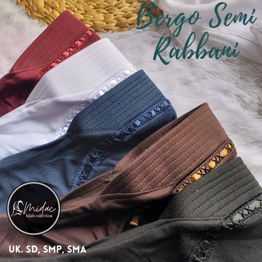 Jual Bergo Sekolah Rabbani Tali Samping dan Atas (DIKIRIM RANDOM) SD ...