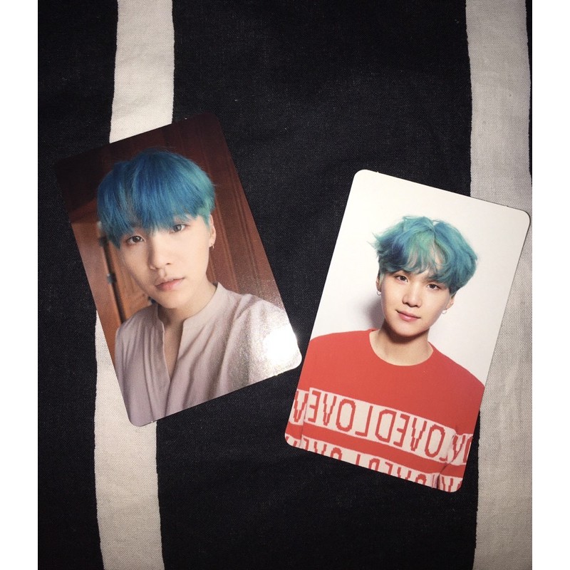 Jual SUGA LOVE YOURSELF HER PHOTO CARD ORI (PC SUGA) | Shopee Indonesia