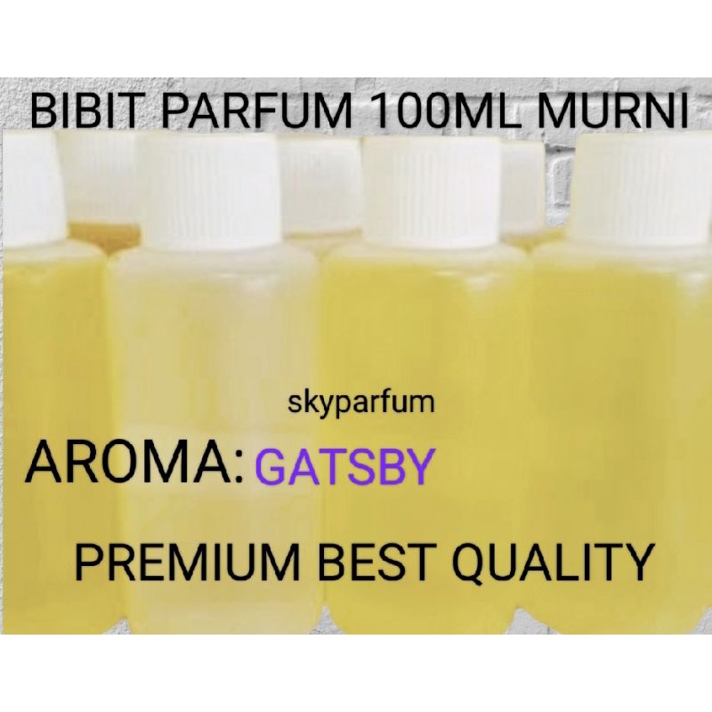 Jual BIBIT BIANG PARFUM MINYAK WANGI GATSBY 100ML MURNI PREMIUM ...