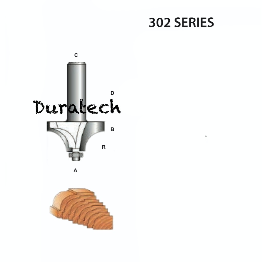 Jual Mata Router Kayu / Router Bit Benz / Mata Profile Kayu 302 Series ...