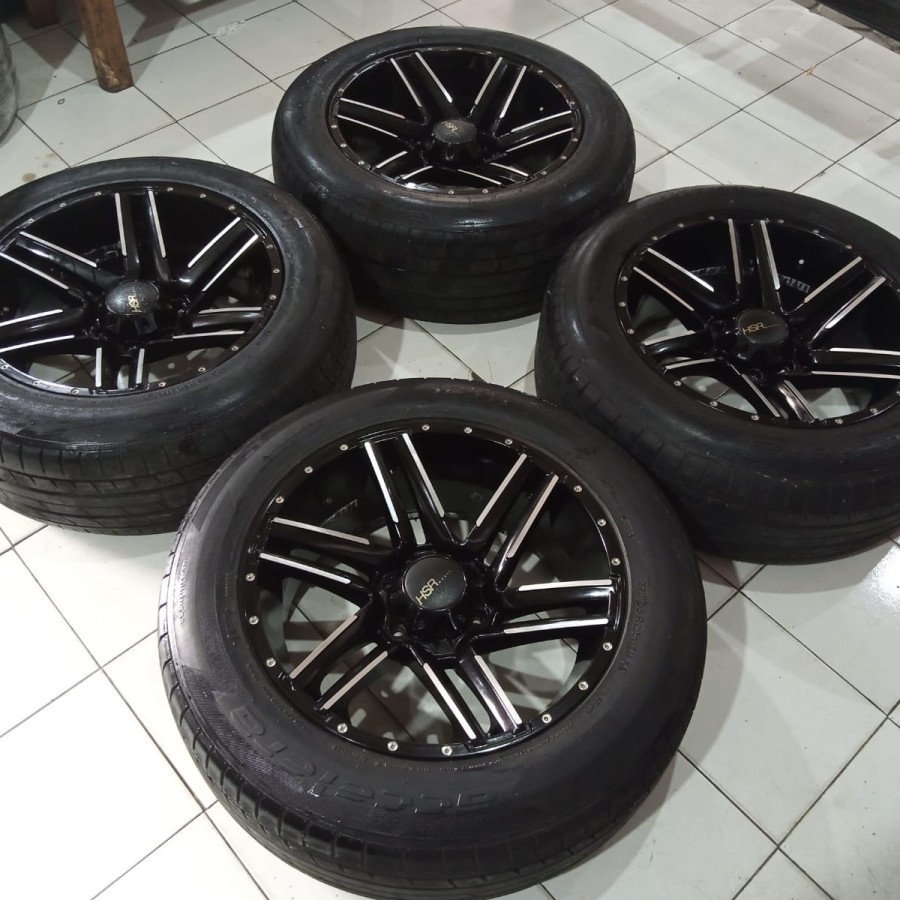 Jual Velg Mobil Bekas Seken Ring 20 TRAPESIUM R20 Lebar 9 Lubang Pcd 6X139,7 BAN 275 55 R20 ...