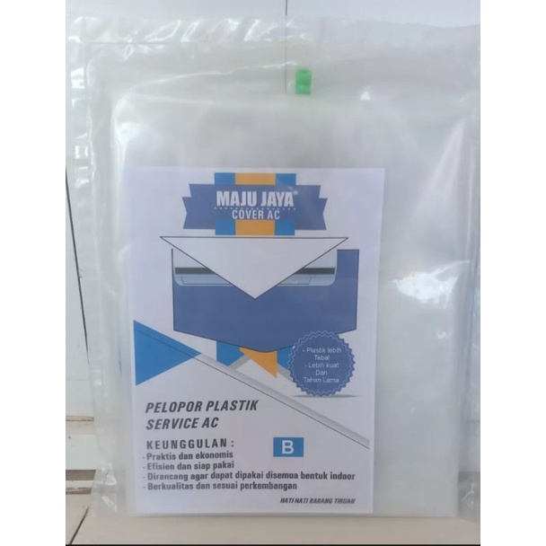 Jual PLASTIK CUCI AC 2 Pk Besar MEREK maju jaya/ COVER AC | Shopee ...