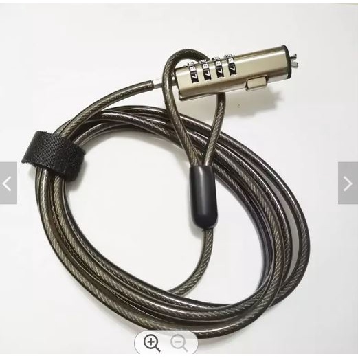 Jual Kunci pengaman NB 3x5mm 1.8m cable sling pin numeric for dell ...