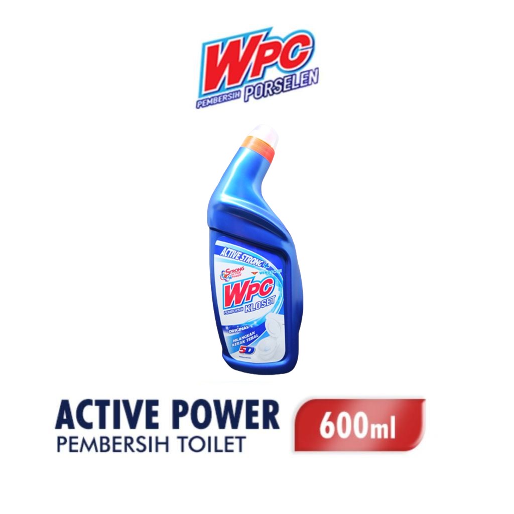 Jual WPC Pembersih Toilet Active Power 600 ml | Shopee Indonesia