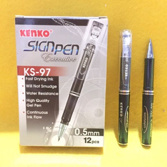 Jual Pulpen gel Kenko signpen KS-97 0.5mm | Shopee Indonesia