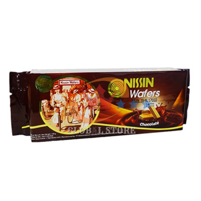 Jual Nissin wafer chocolate 110gr / strawberry 132 gr | Shopee Indonesia