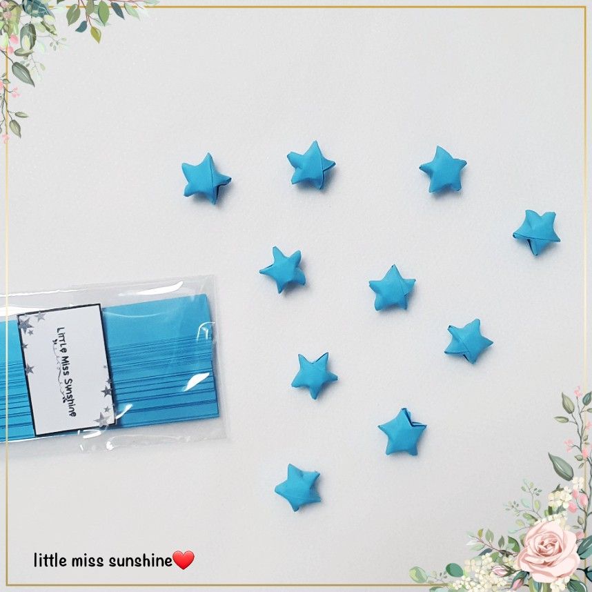 Jual Kertas Lipat Bintang Star 19 Warna Warni Art Kerajinan Tangan ...