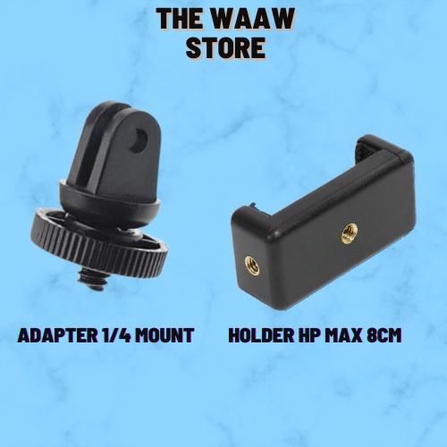 Jual Paket Mounting Hp Chin Motovlog Action Camera Holder HP Dengan ...