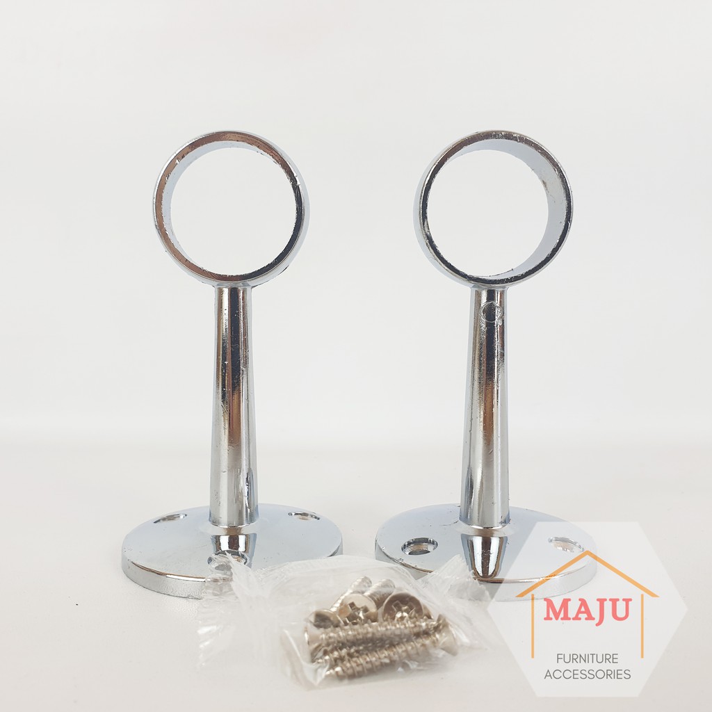 Jual Huben Bracket Tiang Besi Tengah / Ujung Interior Lemari PU-25 PT ...