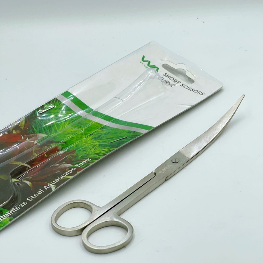 Jual VIVARIA SCISSORS CURVE / GUNTING AQUASCAPE MELENGKUNG | Shopee ...