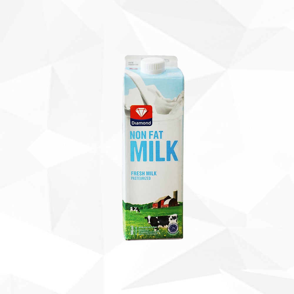 Jual Diamond Milk Fresh Non Fat 946ml | Shopee Indonesia