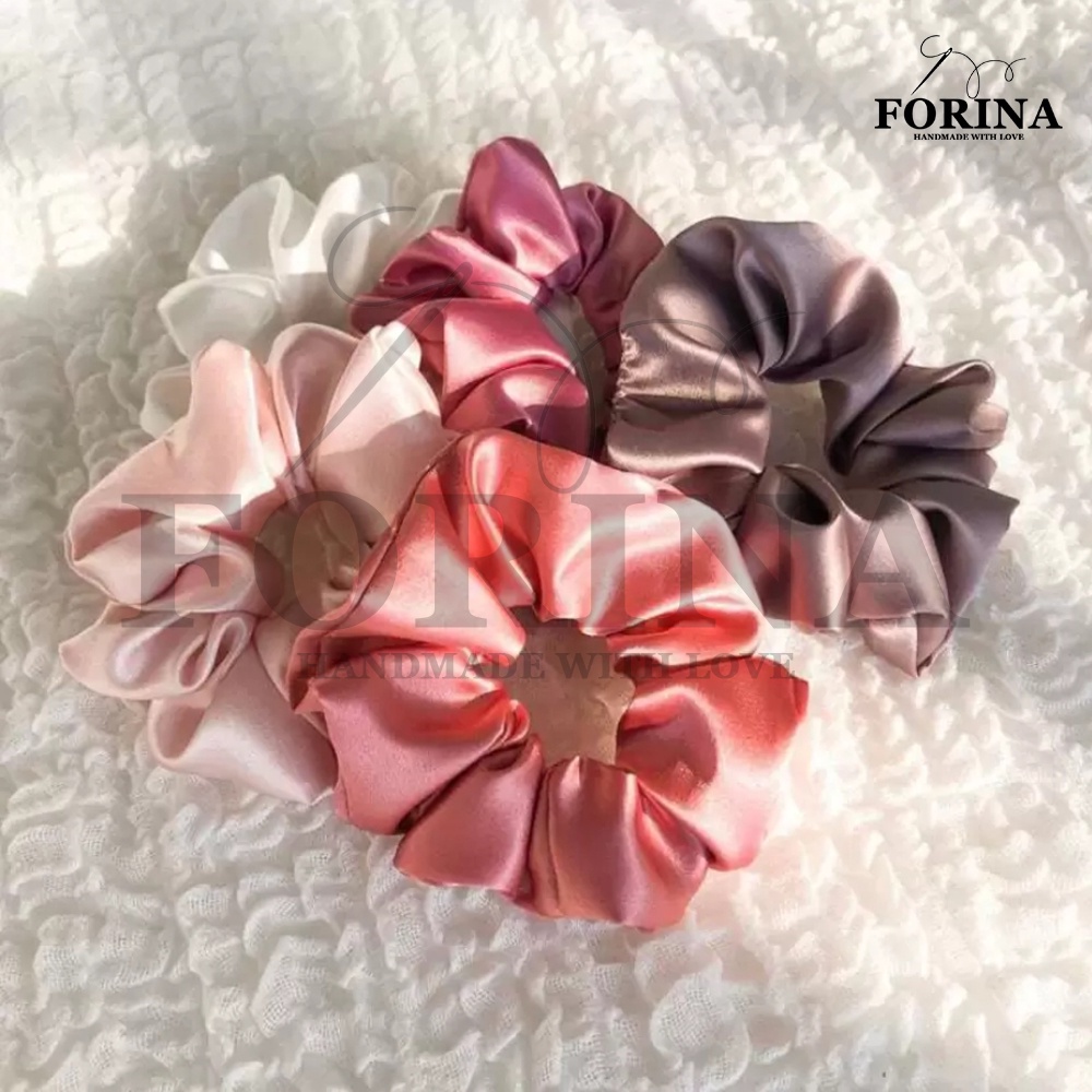 Jual Scrunchie / Iket Rambut/ Tali Rambut/ Brukat Scrunchie/ Iket ...