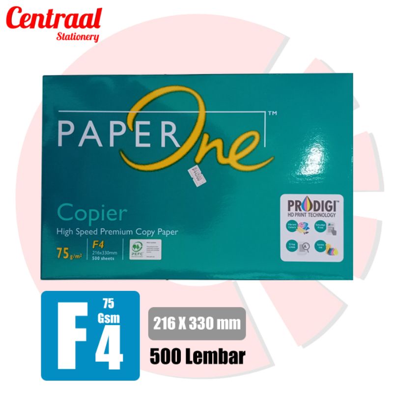 Jual Kertas HVS Paper One F4 75 | Shopee Indonesia