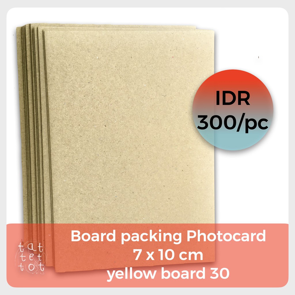 Jual PHOTOCARD PC BOARD PACKING 7 X 10 CM KPOP PC | Shopee Indonesia