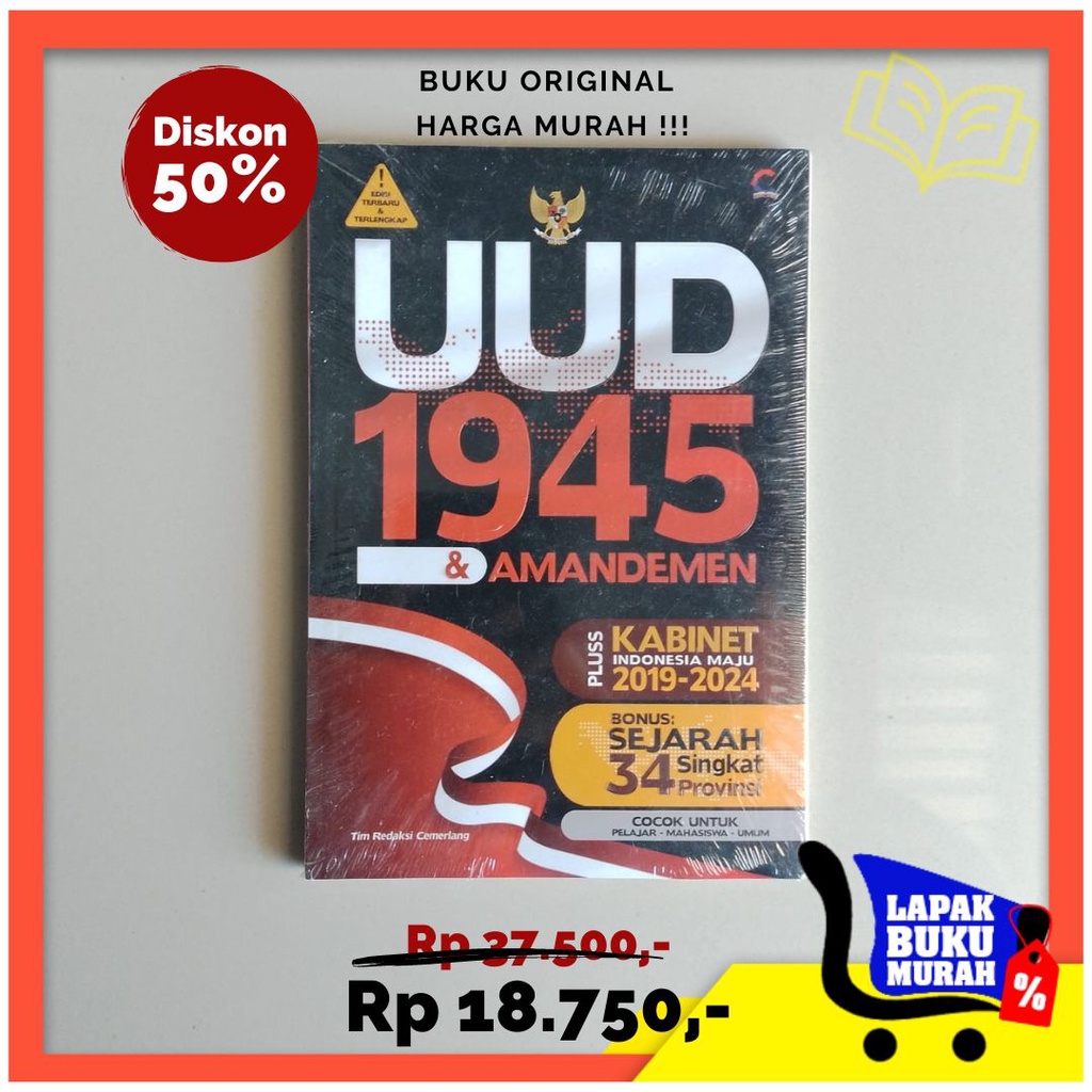 Jual UUD 1945 & Amandemen | Shopee Indonesia