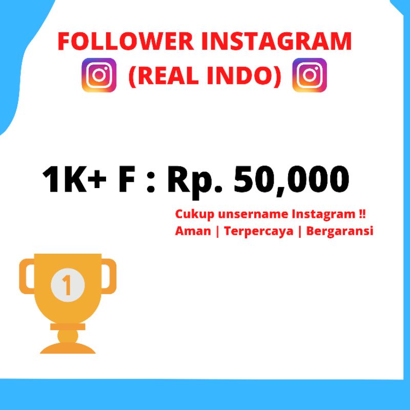 Jual followers | Shopee Indonesia