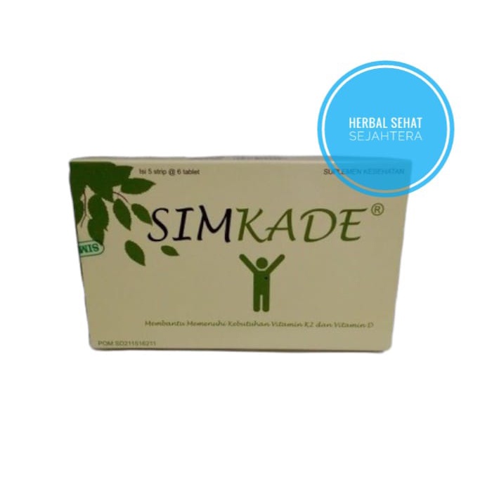 Jual SIMKADE VITAMIN K2 VITAMIN D3 Simkade Vitamin K2 Vitamin D3 ...
