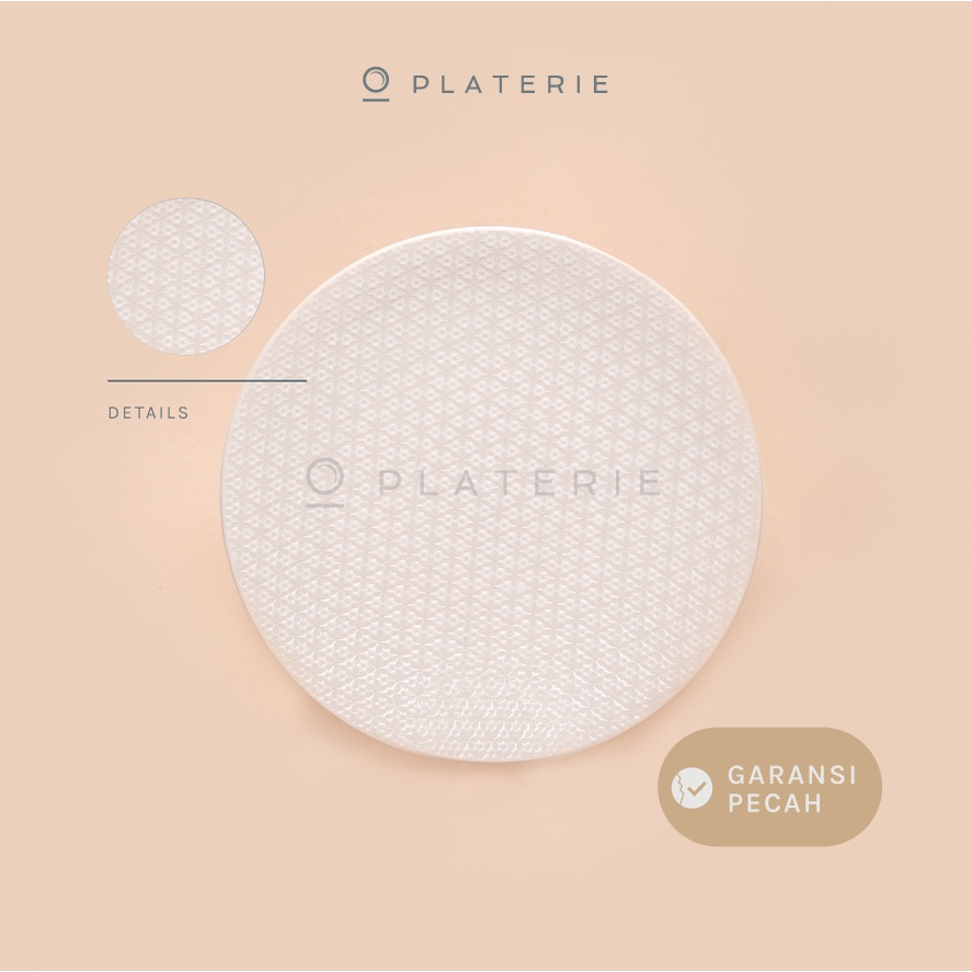 Jual PLATERIE Piring Keramik Dinner Plate 10.5 Inch Blouma | Shopee ...