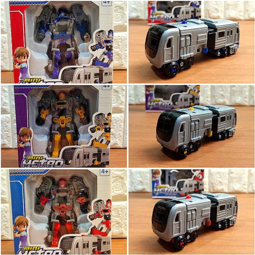 Jual MAINAN ROBOT METRO MINI BERUBAH BENTUK JADI KETERA | Shopee Indonesia