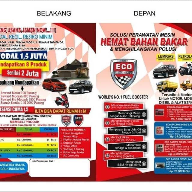 Jual Brosur Eco Racing 1 Rim | Shopee Indonesia