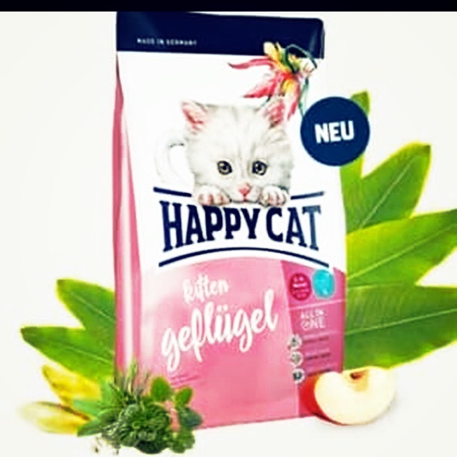 Jual Happy Cat Kitten Poultry (repack) | Shopee Indonesia