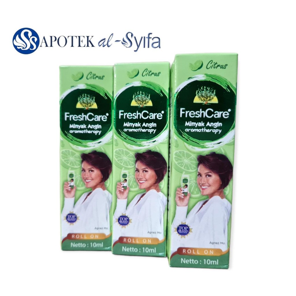 Jual FreshCare minyak angin aromatherapy 10ml (citrus/hijau) | Shopee ...